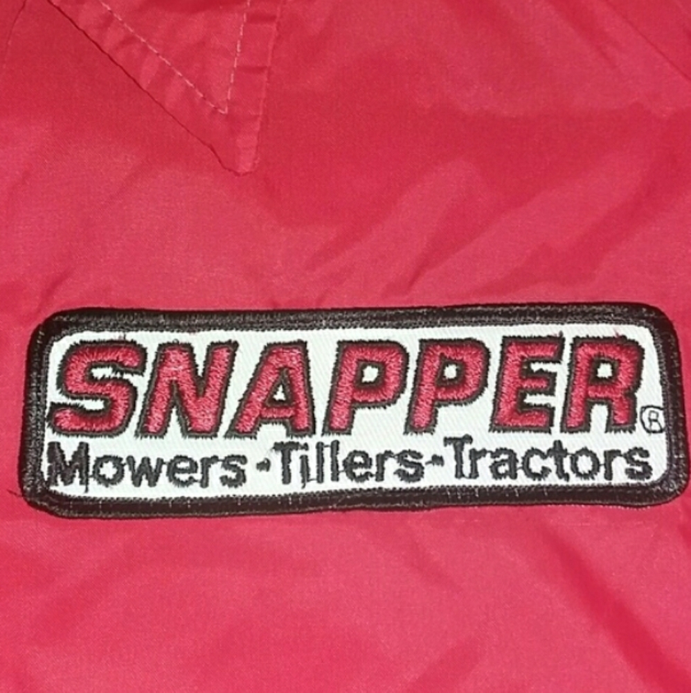 70s Snapper Mowers Tillers Tractors Work Jacket - Gem